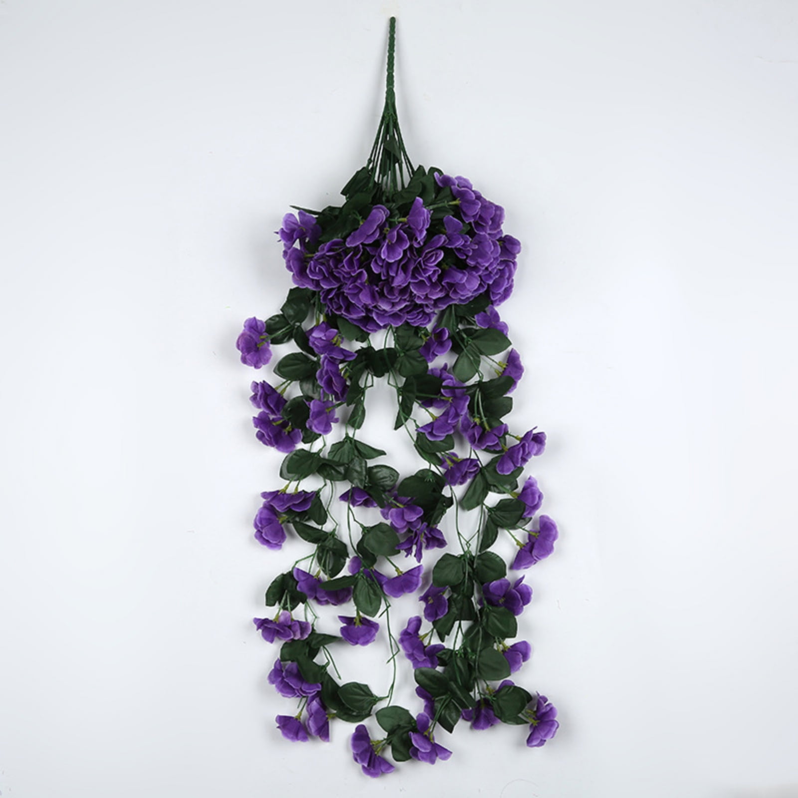 Artificial Fake Hanging Flowers Plants for Outdoor Outside Decor, 2 PCS ...