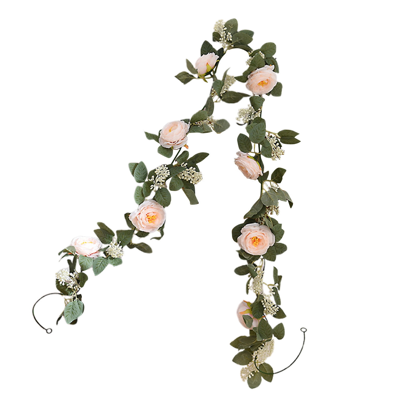 Artificial Fake Hanging Plants Flowers Baskets for Outdoor Outside ...