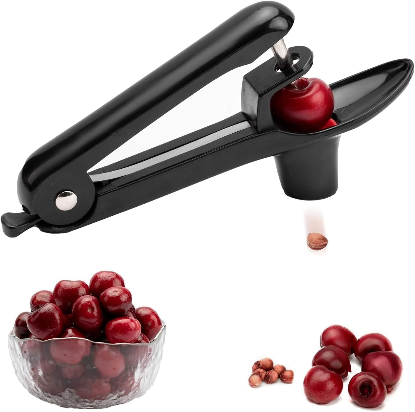 QCQHDU Cherry Pitter,Olive Pitter Tool, Cherry Pitter Remover Pitter ...