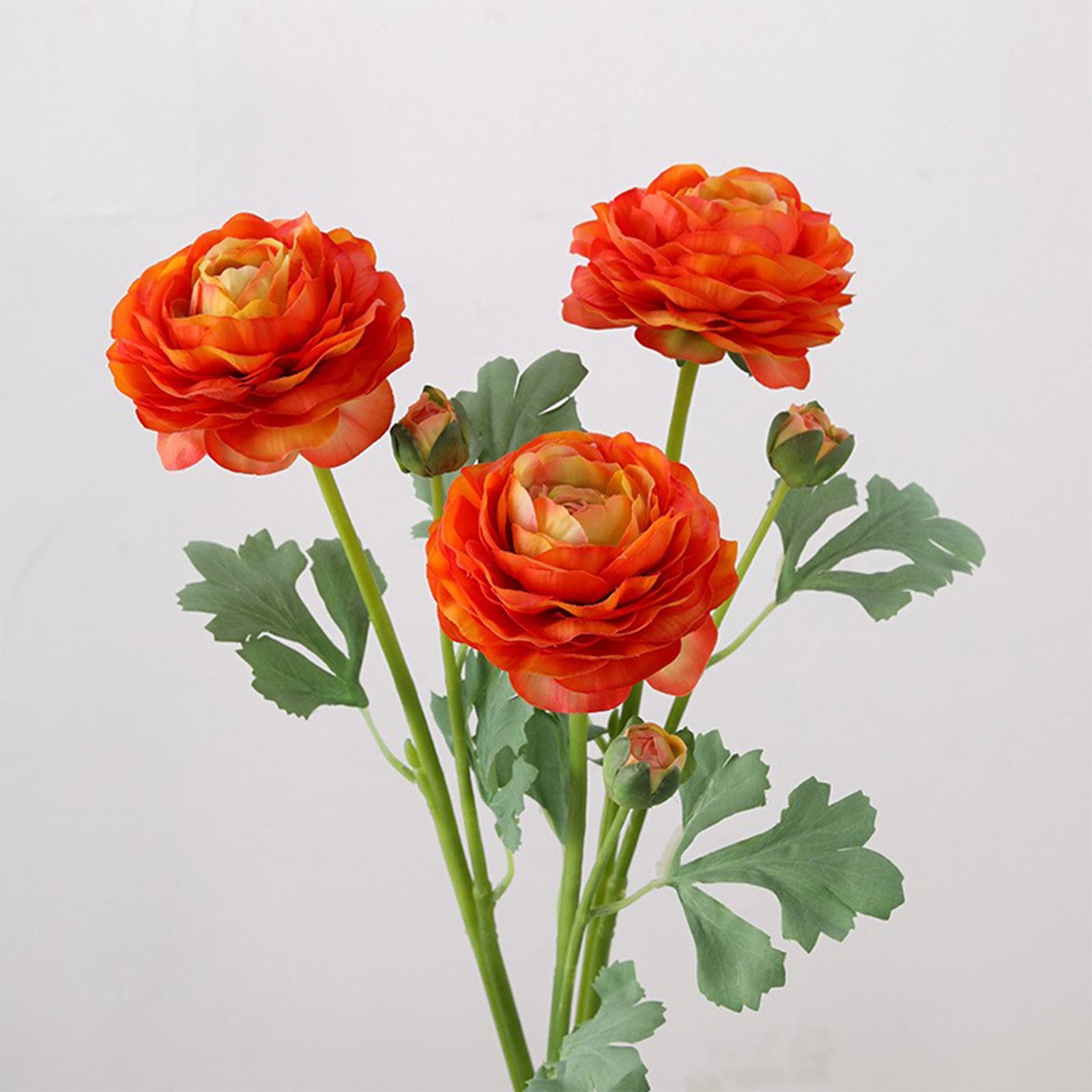 Artificial Fake Silk Peony, Artificial Ranunculus Flowers, Ranunculus ...