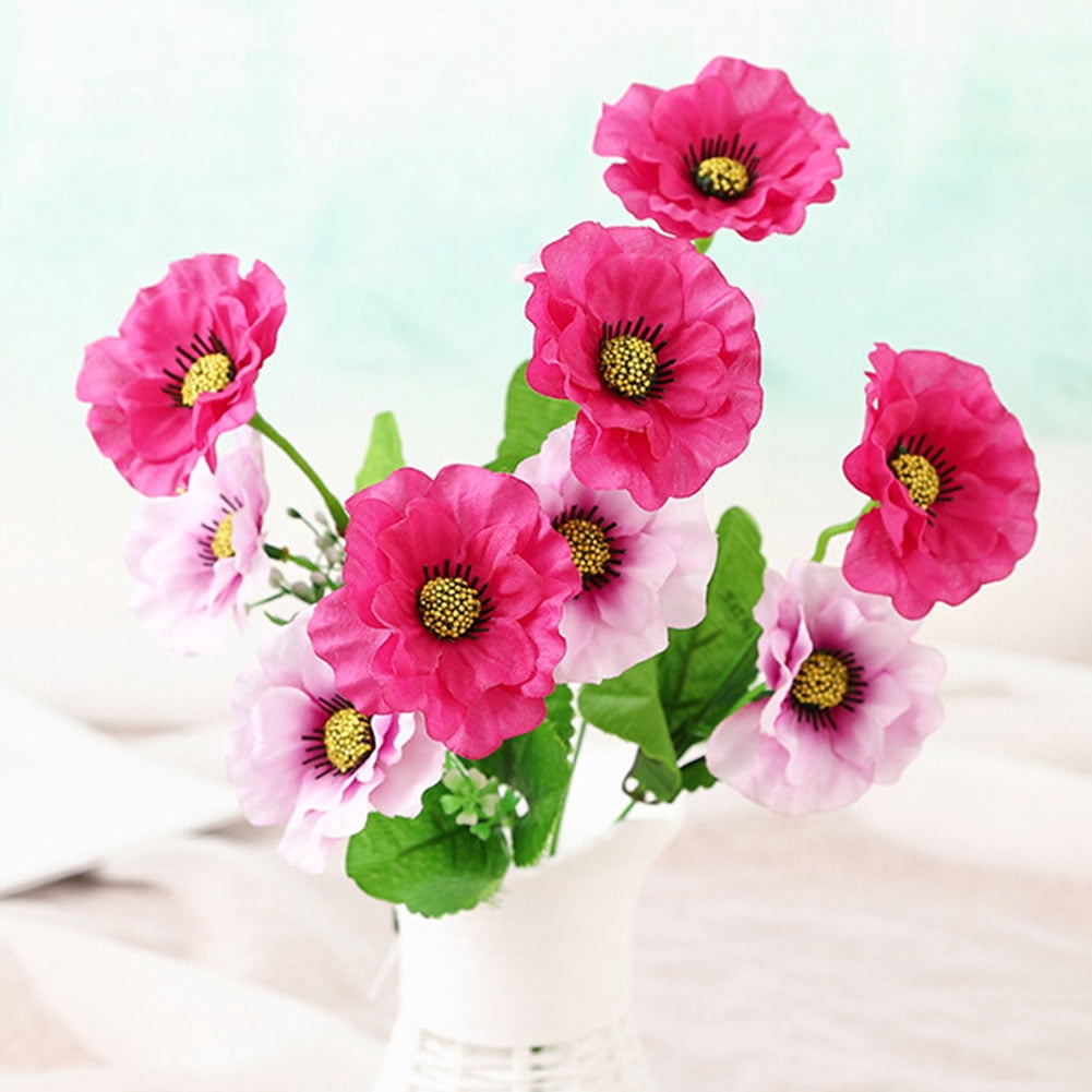 Artificial Fake Simulation Flower Bouquet Home Commercial Party Decor ...