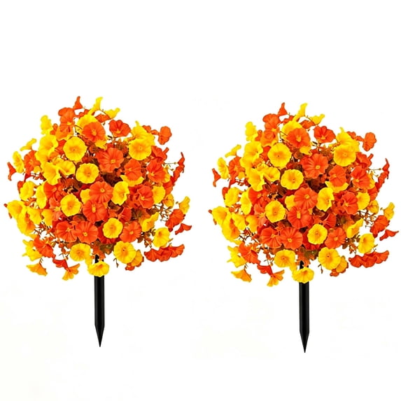 Artificial Fall Boxwood Ball Topiary Trees ,Resistant and No-Watering ...