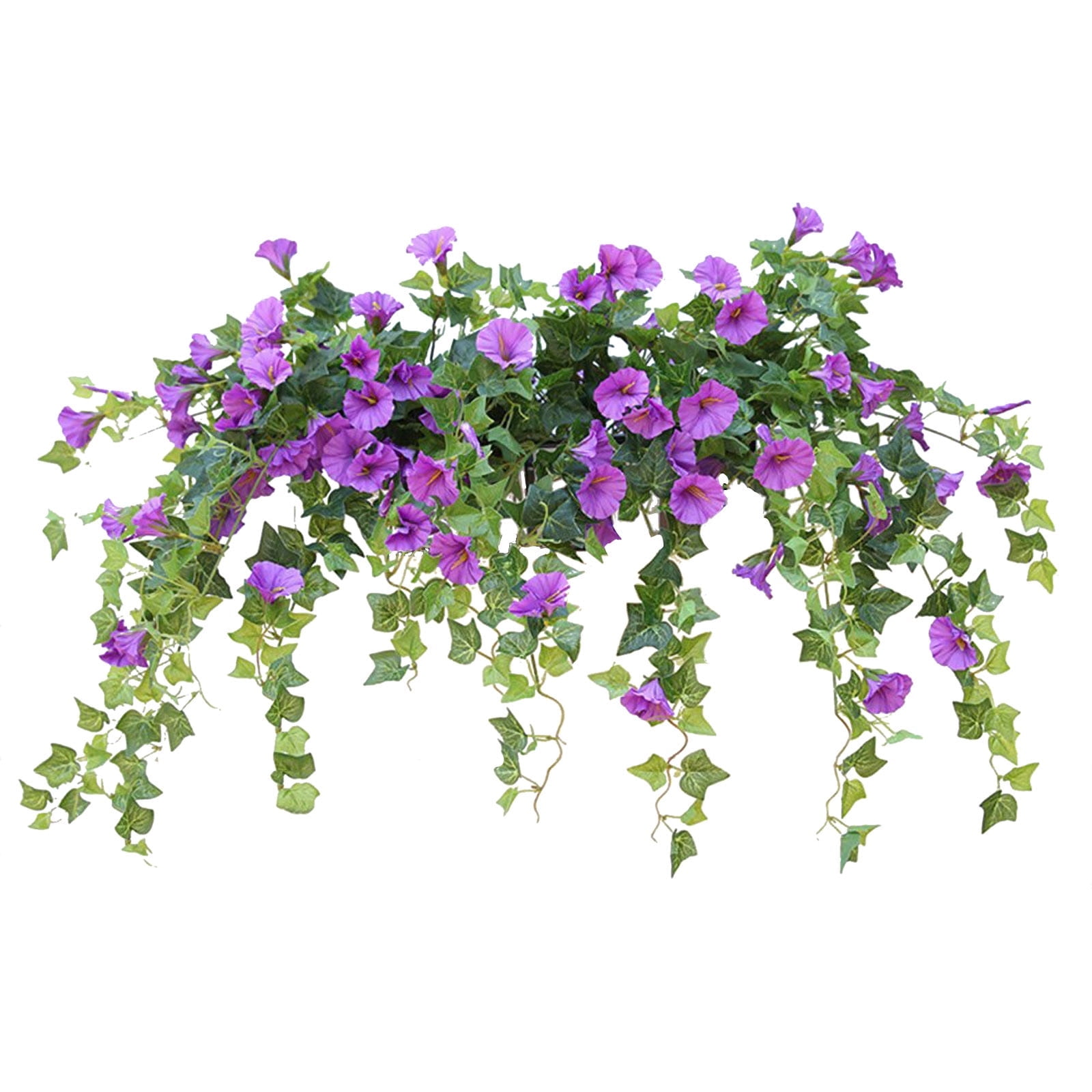 Artificial Faux Hanging Plants Flowers for Outdoor Outside Spring ...