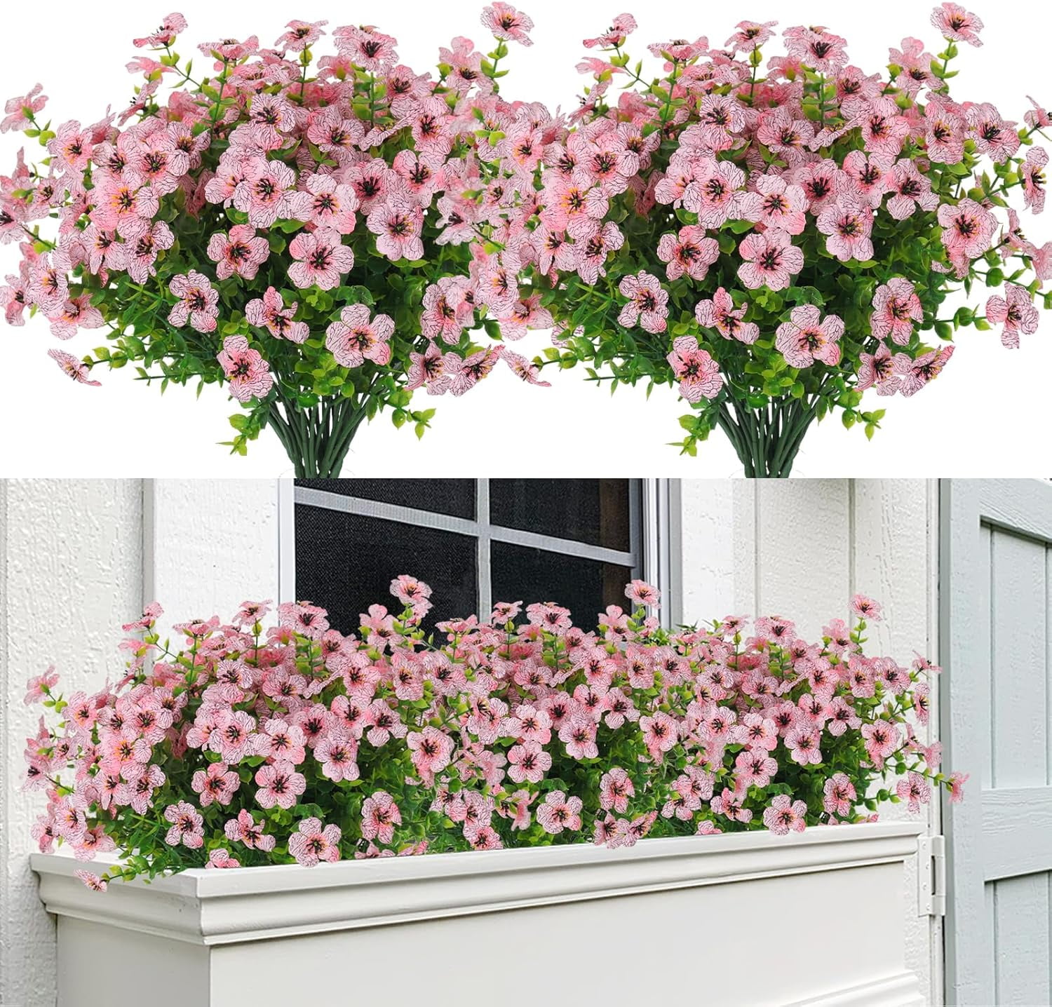 Artificial Faux Plants Flowers, Artificial Flowers Outdoor, Faux ...