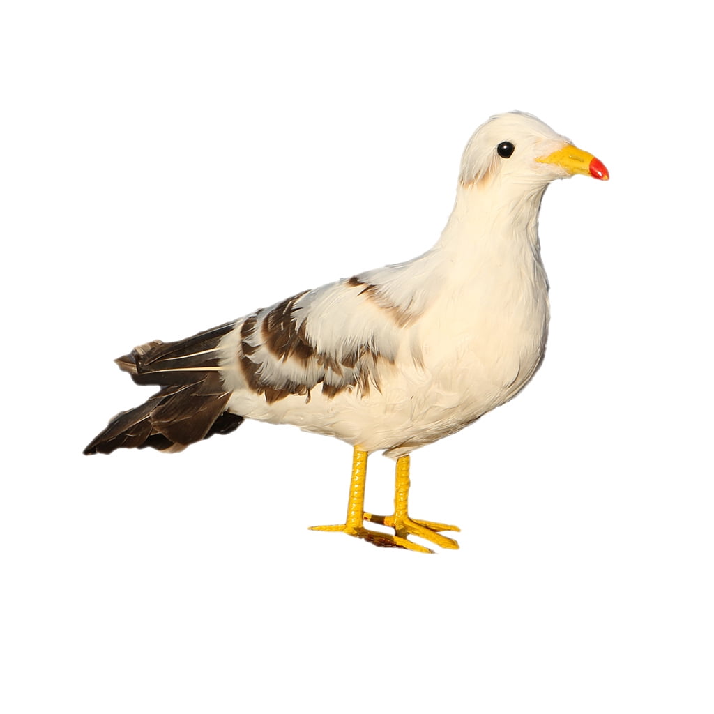 Artificial Feathered Seagull Fake Birds Statue - Birds Sculpture ...