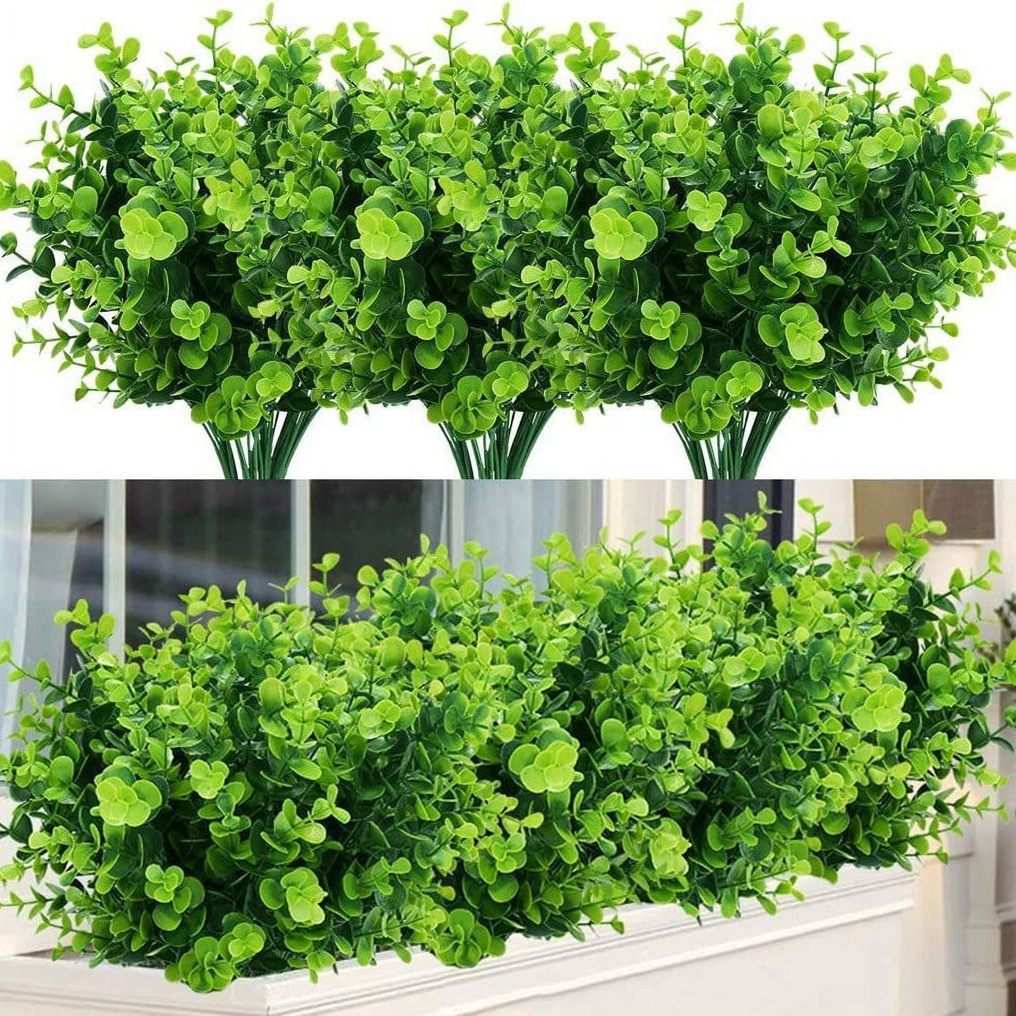 Artificial Ferns, Outdoor Artificial Plants, Realistic Faux Boxwood ...