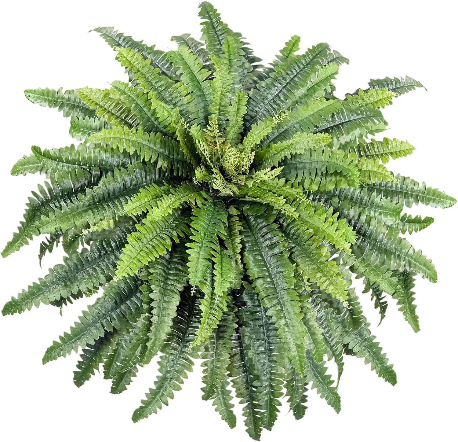 Artificial Ferns for Outdoors and Indoors, 45" Fake Ferns Artificial ...