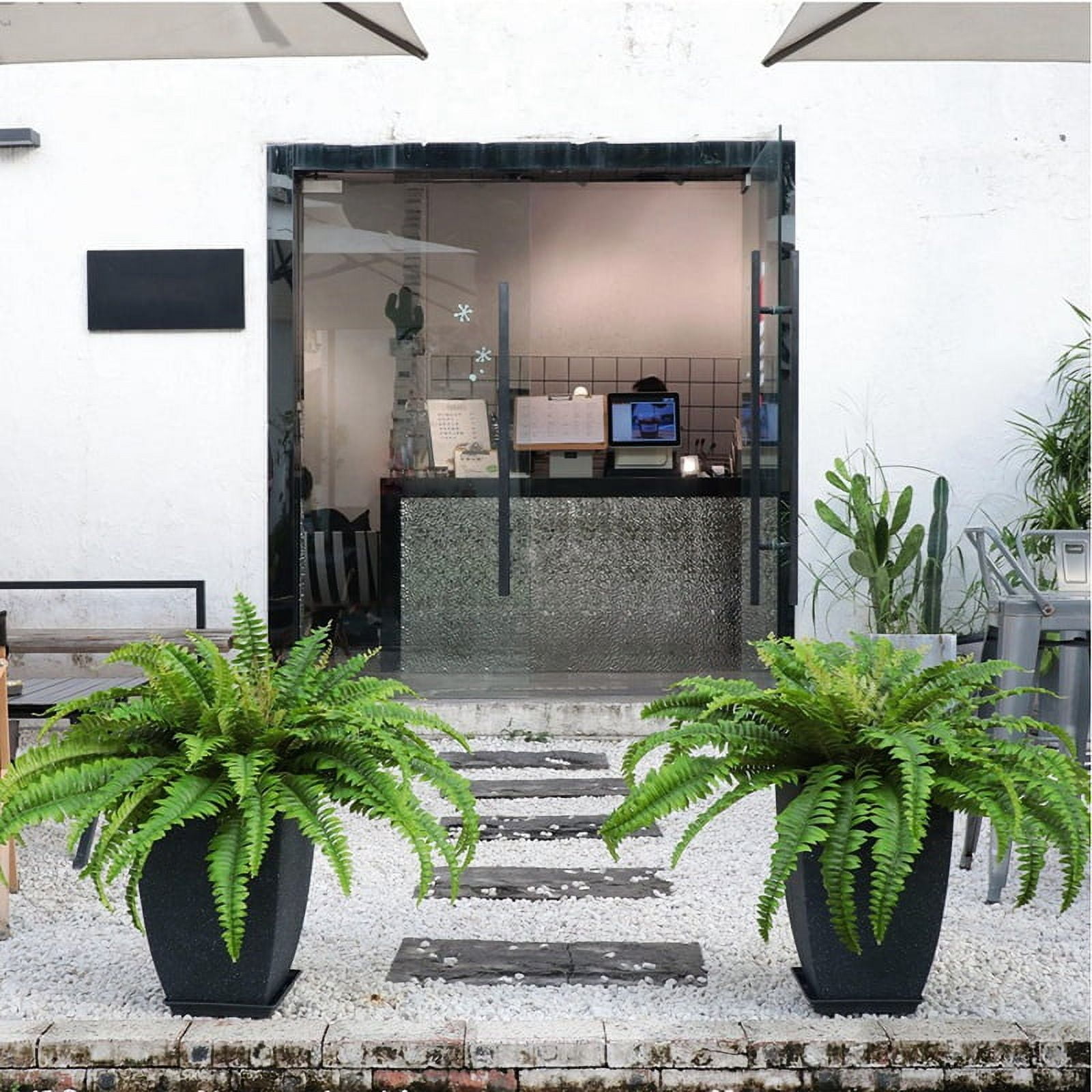 Artificial Ferns for Outdoors & Indoors,Large Faux Ferns Fake Boston ...