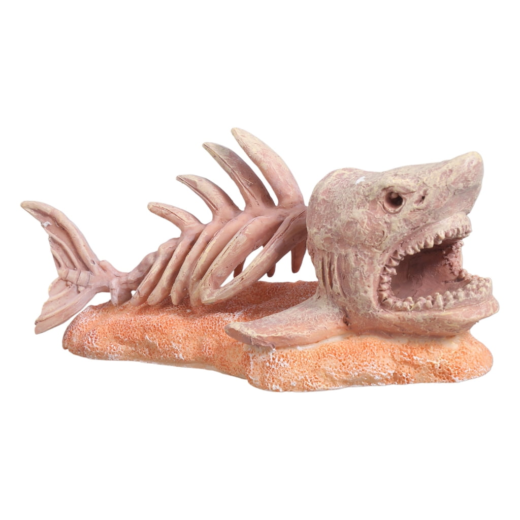 Artificial Fishbone Cave Hideouts FishTank Decorations for Aquarium ...
