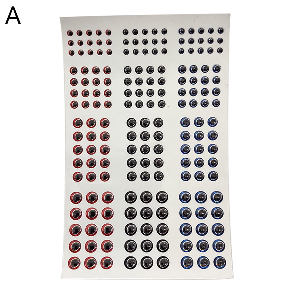 Artificial Fishing Eyes, 183Pcs 3D Emulational Laser Fishing Lure Fish ...