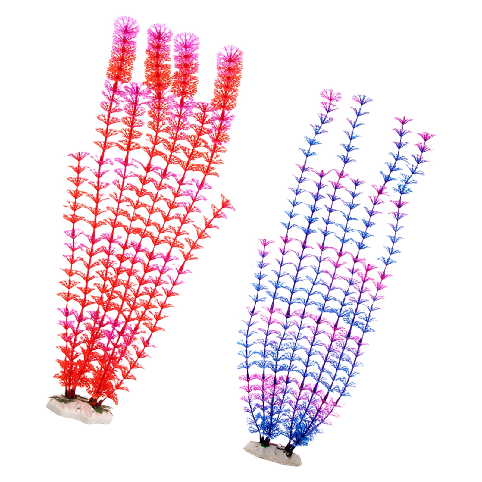 Artificial Fishtanks Plant Aquarium Decoration Realistic Tall Water ...