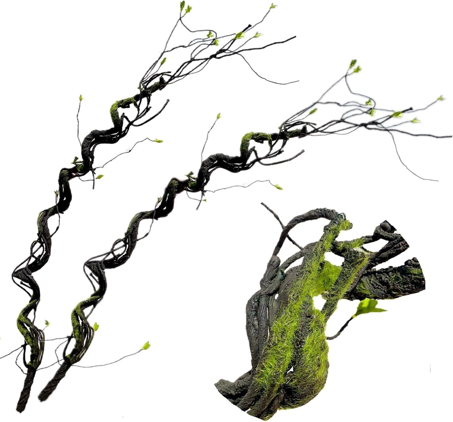Artificial Flexible Tree Rattan Branches Jungle Climber Long Vines Fake ...