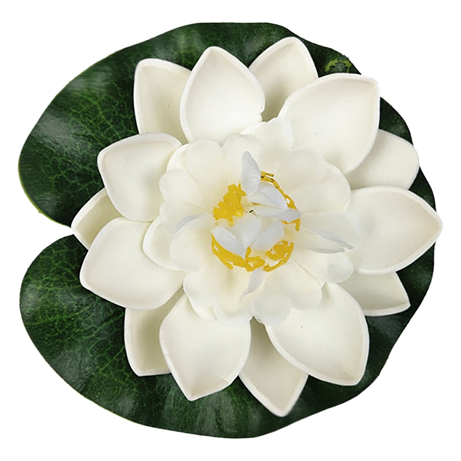 Artificial Floating Foam Lotus Flower, Artificial Lily Pads for Pond ...