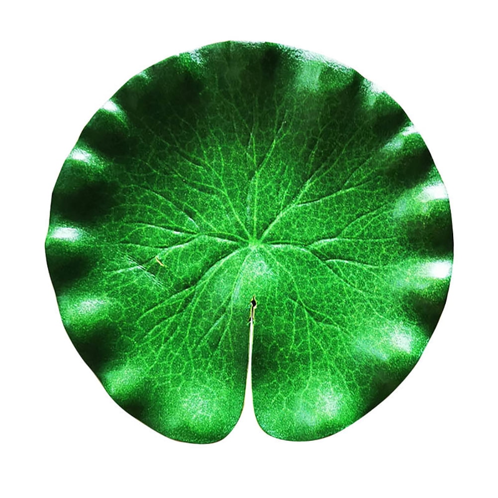 Artificial Floating Foam Lotus Leaves Lily Pads Artificial Foliage Pond ...