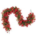 Artificial Floral Plant 1.8Meter Long Simulation Plastic Plant for Wall ...