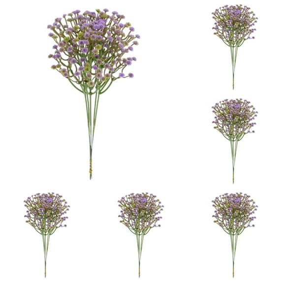 Artificial Flower 12PCS Plastic Babys Breath Table Decoration Wedding ...