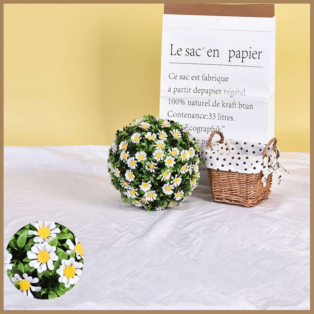Artificial Flower Ball, Grass Ball Ornaments Decorative Flowers ...