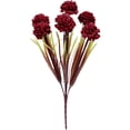 Artificial Flower Bouquet, 7-Head Hydrangea and Chrysanthemum Silk ...