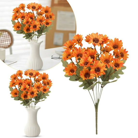 Artificial Flower Bouquet, Simulation Rose & Daisies Wedding Hand Tied ...