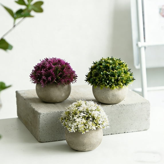 Artificial Flower Ceramic Vase Arrangement, High End Lifelike Fake ...