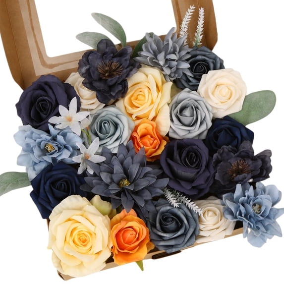 Artificial Flower Combo Box for DIY Wedding Bouquets Bridal Table ...