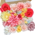 Artificial Flower Combo Box for DIY Wedding Bouquets Bridal Table ...