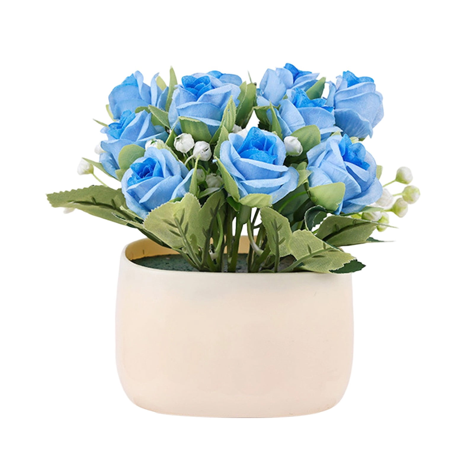 Artificial Flower Decorationfake Flower Bouquet with Vase ...