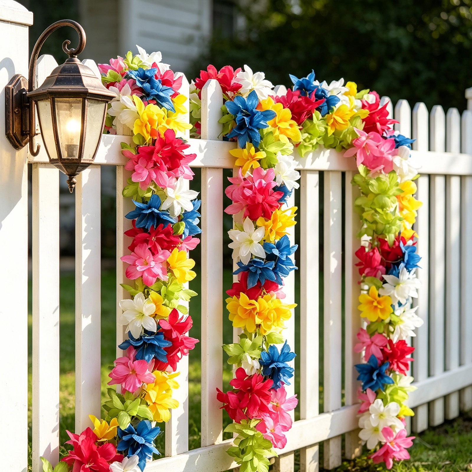 Artificial Flower Garland, Hanging Floral Decoration, Long Simulated ...
