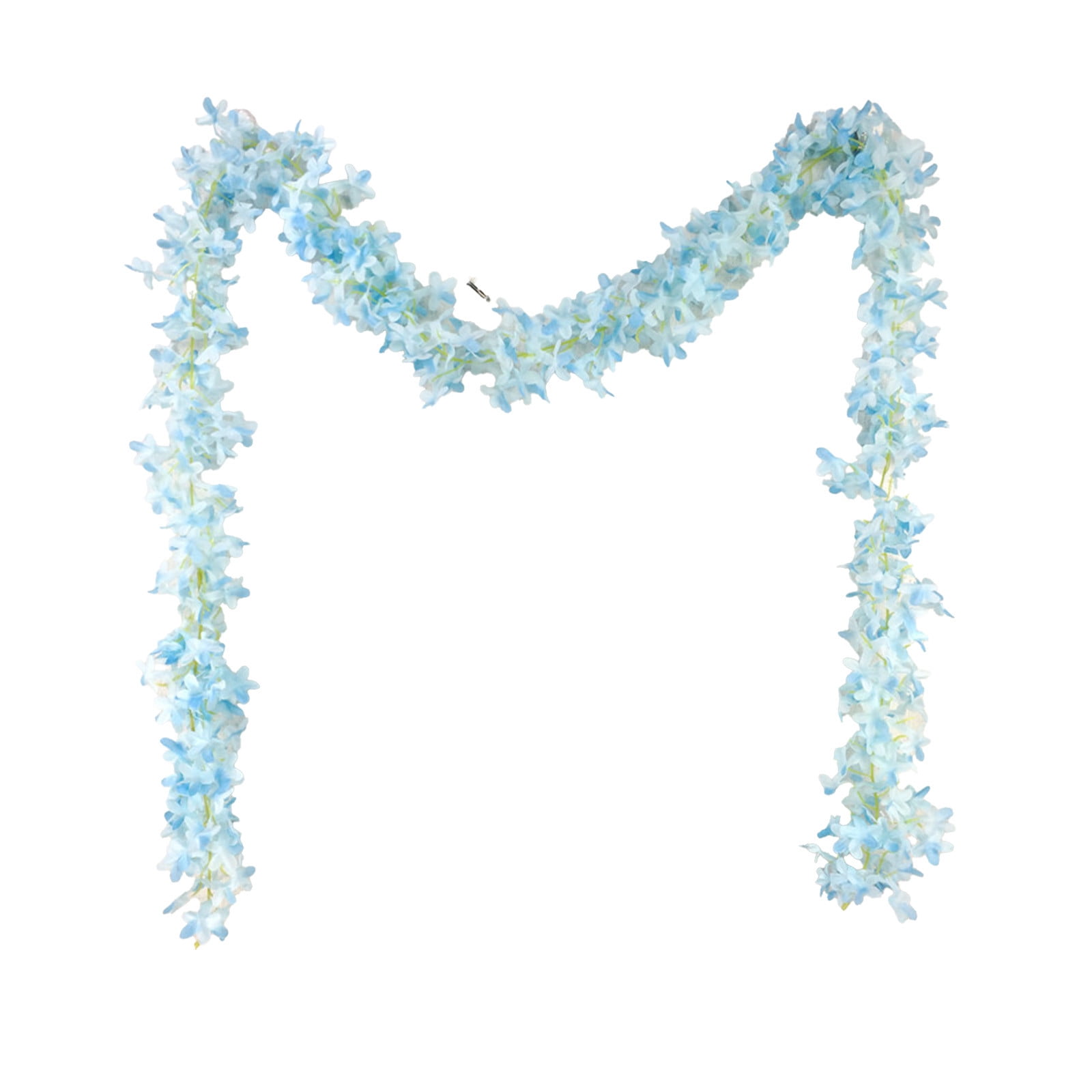 Artificial Flower Garland Vine, 7-Foot Long Silk Fabric Hanging ...