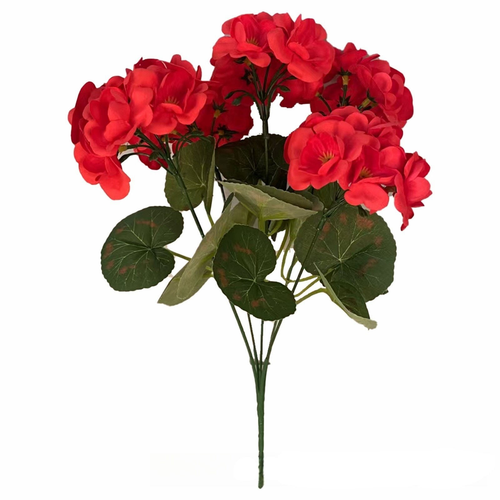 Artificial Flower Geranium A, Artificial Geranium Plant, Faux Outdoor ...