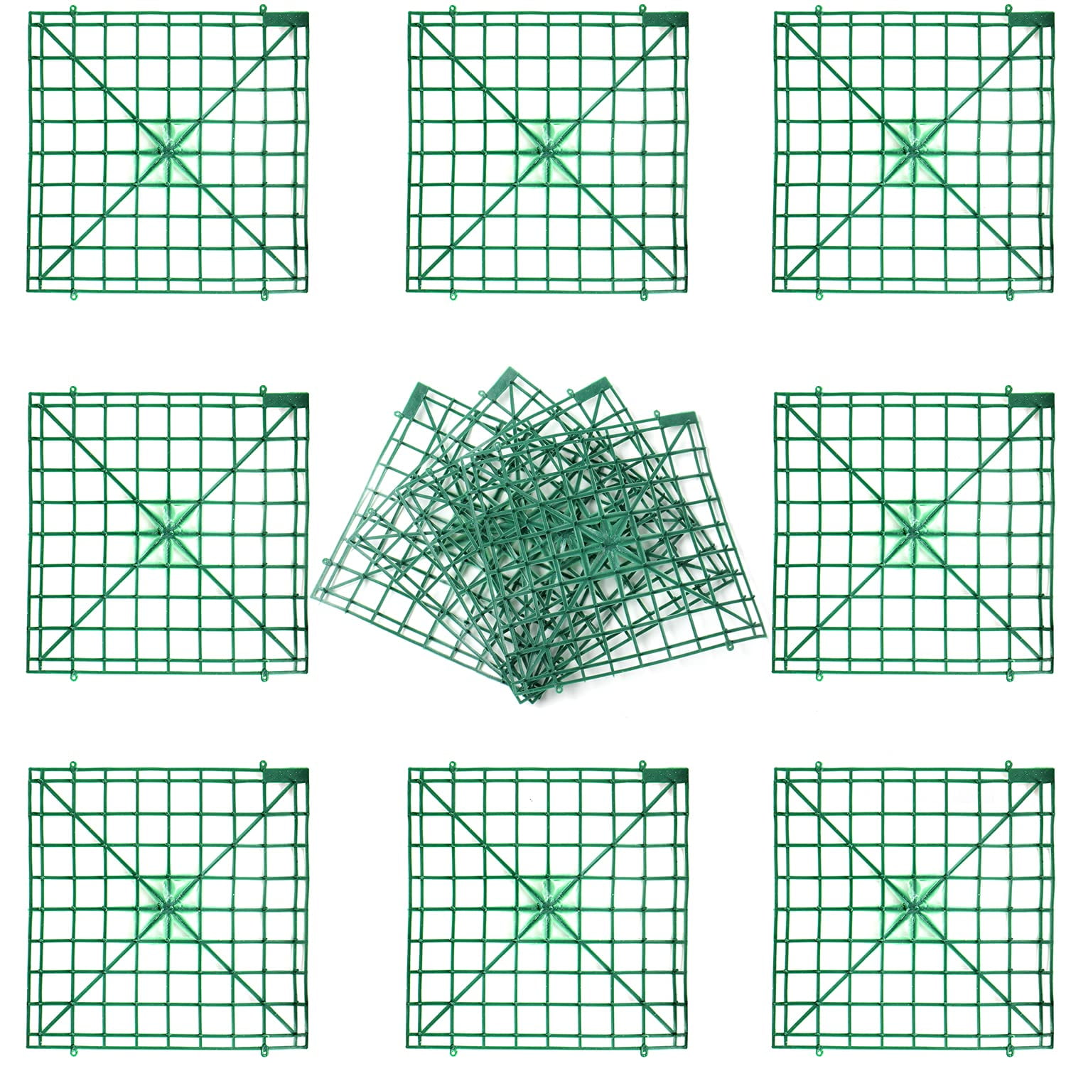 Artificial Flower Grid Panels,DIY Flowers Wall Frames,Flowers Wall ...