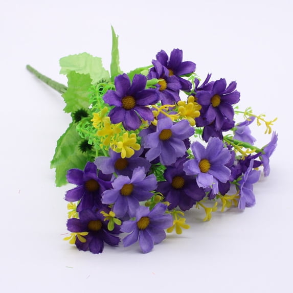 Artificial Flower H Fake Flowers, 1 Bunch Of Artificial Flowers Fake ...