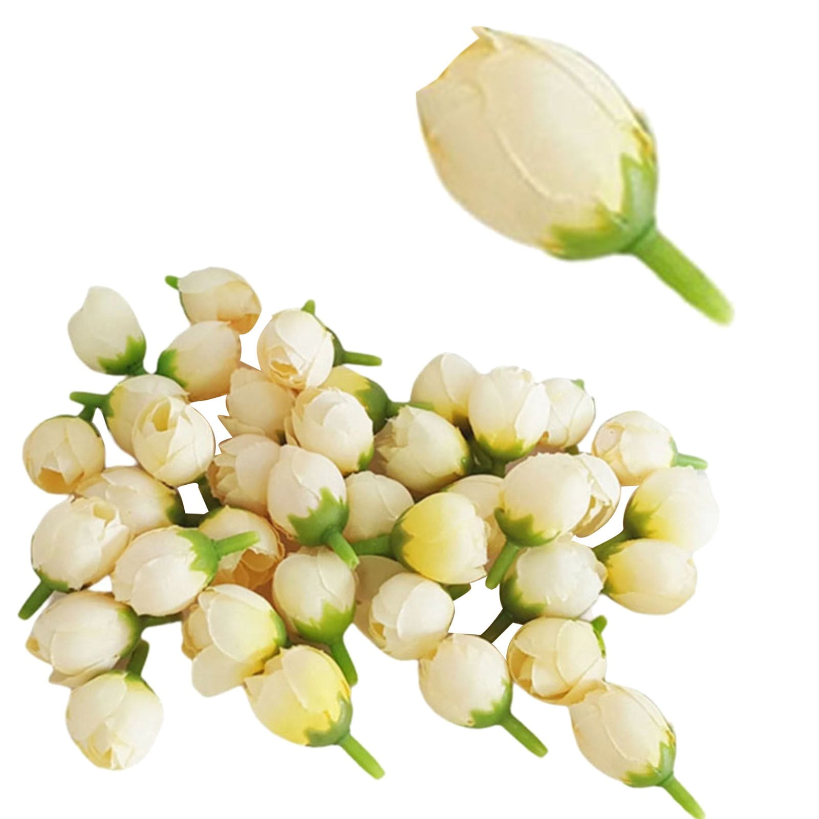 Artificial Flower Heads for Crafts, Carnation Peony & Rose, Cloth ...