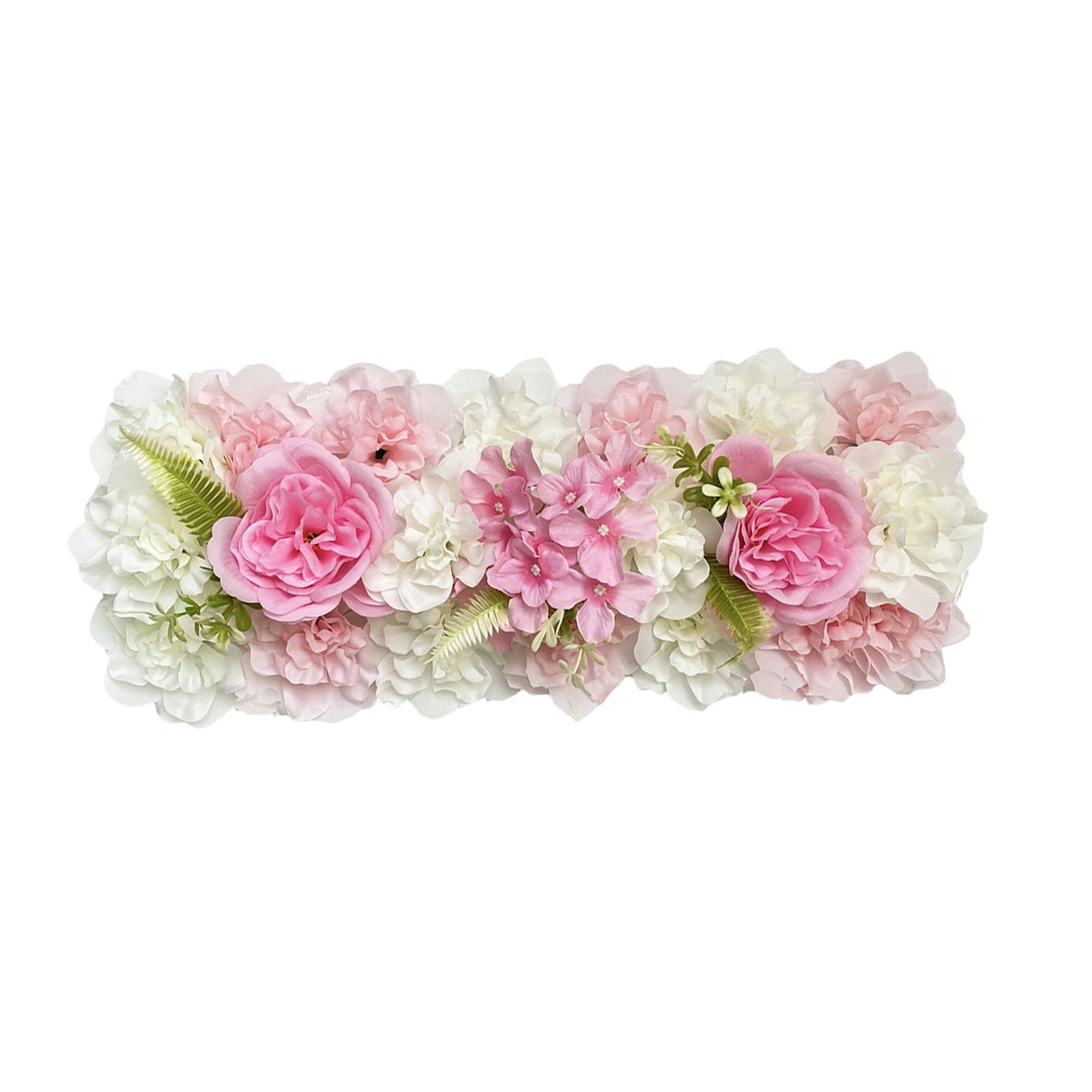 Artificial Flower Panels, 3D Rose Flower Wall Backdrop for Wedding Arch ...
