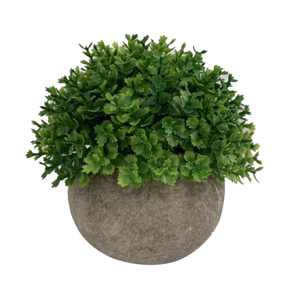 Artificial Flower Plant Grass Paper Pulp Pot Bonsai Ornament Garden ...