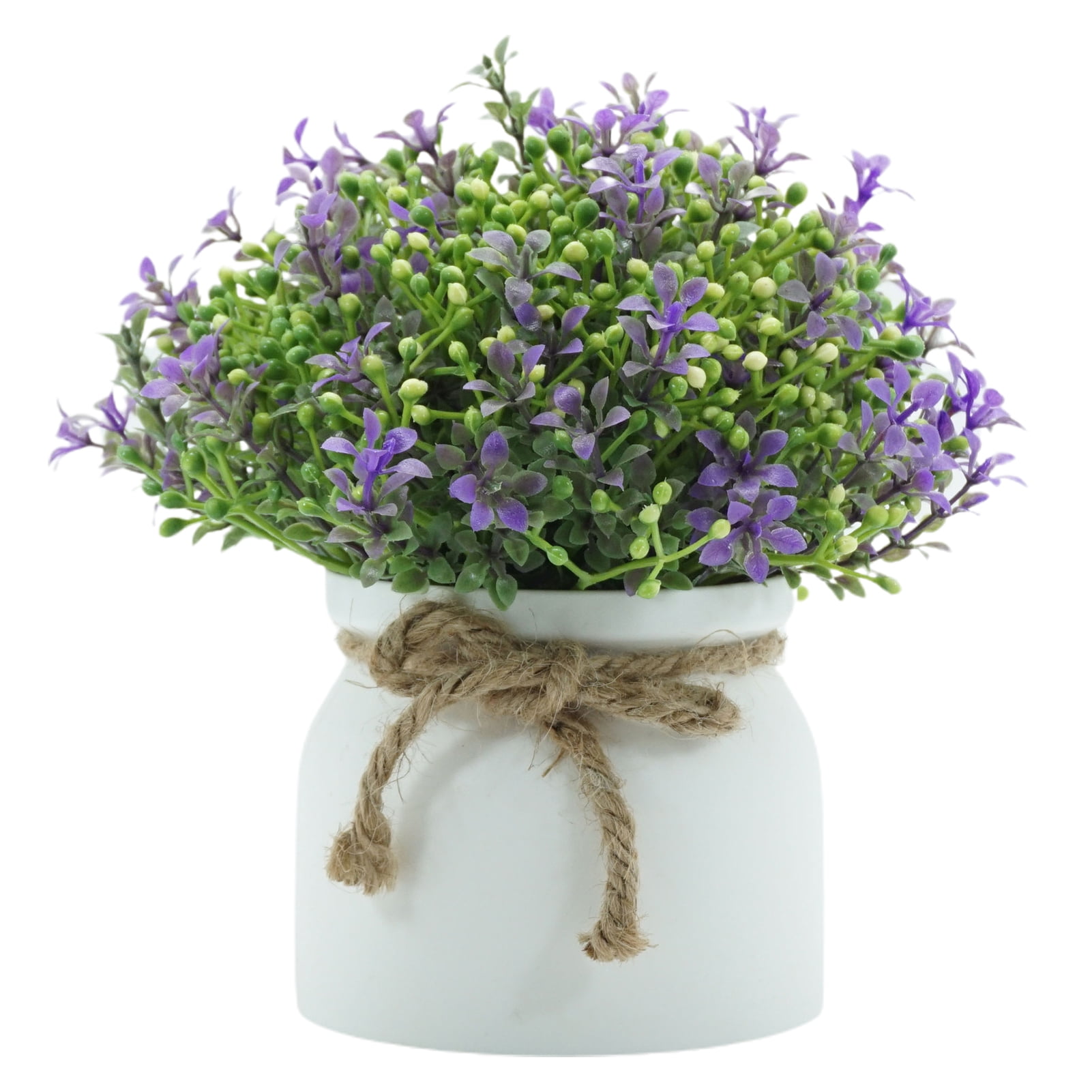 Artificial Flower Potted Plants Fake Flower in Pots Decorations for ...