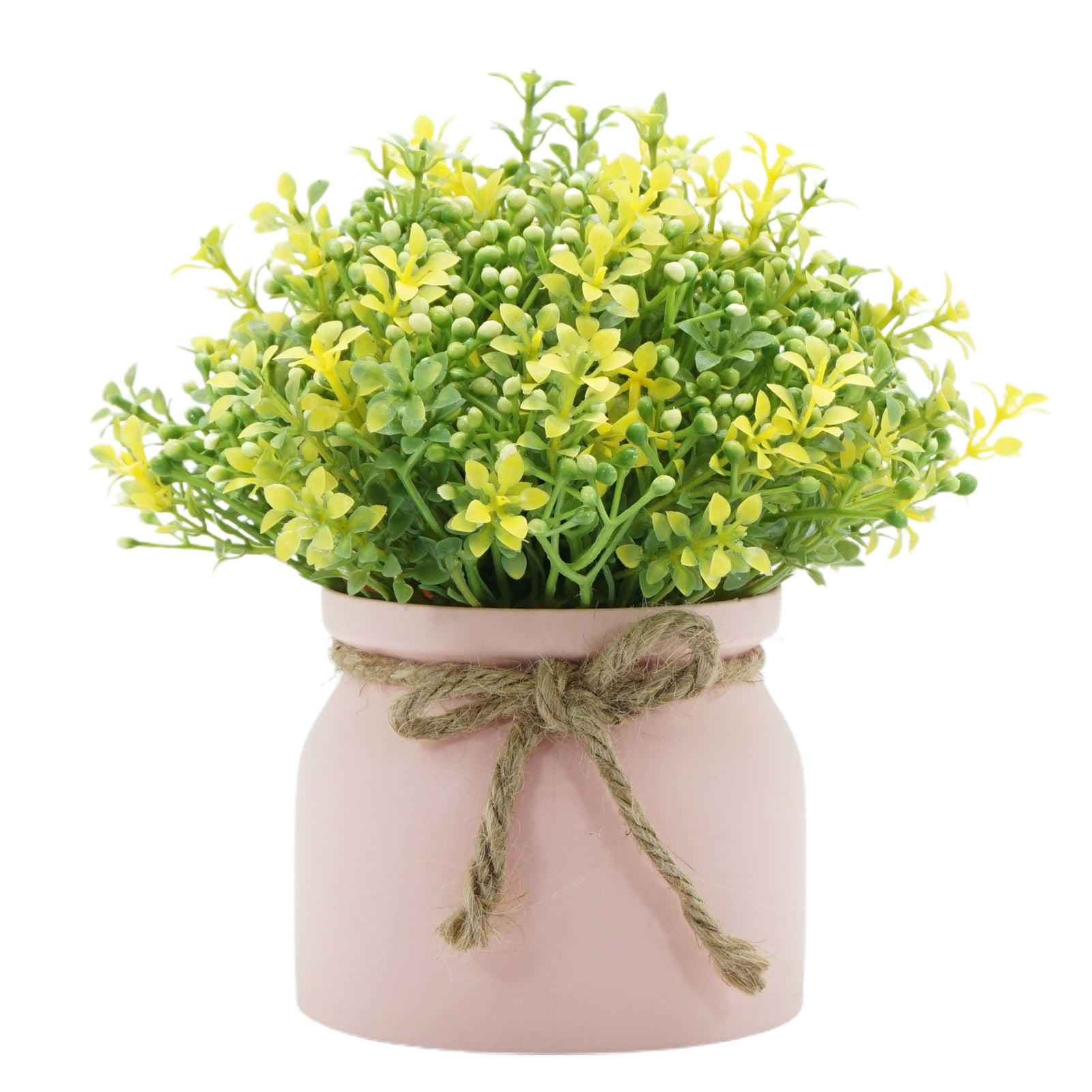 Artificial Flower Potted Plants Fake Flower in Pots Decorations for ...