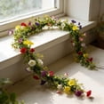 Artificial Flower Rattan Vines Wedding Decor, Fake Green Vines for ...