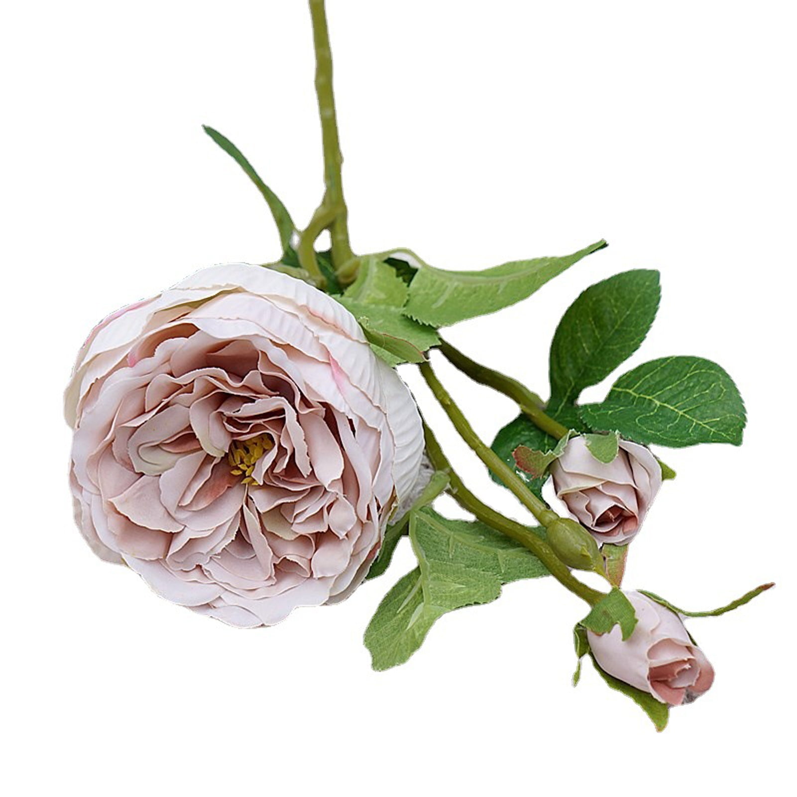 Artificial Flower Realistic Fade-resistant 3-heads Photography Prop ...