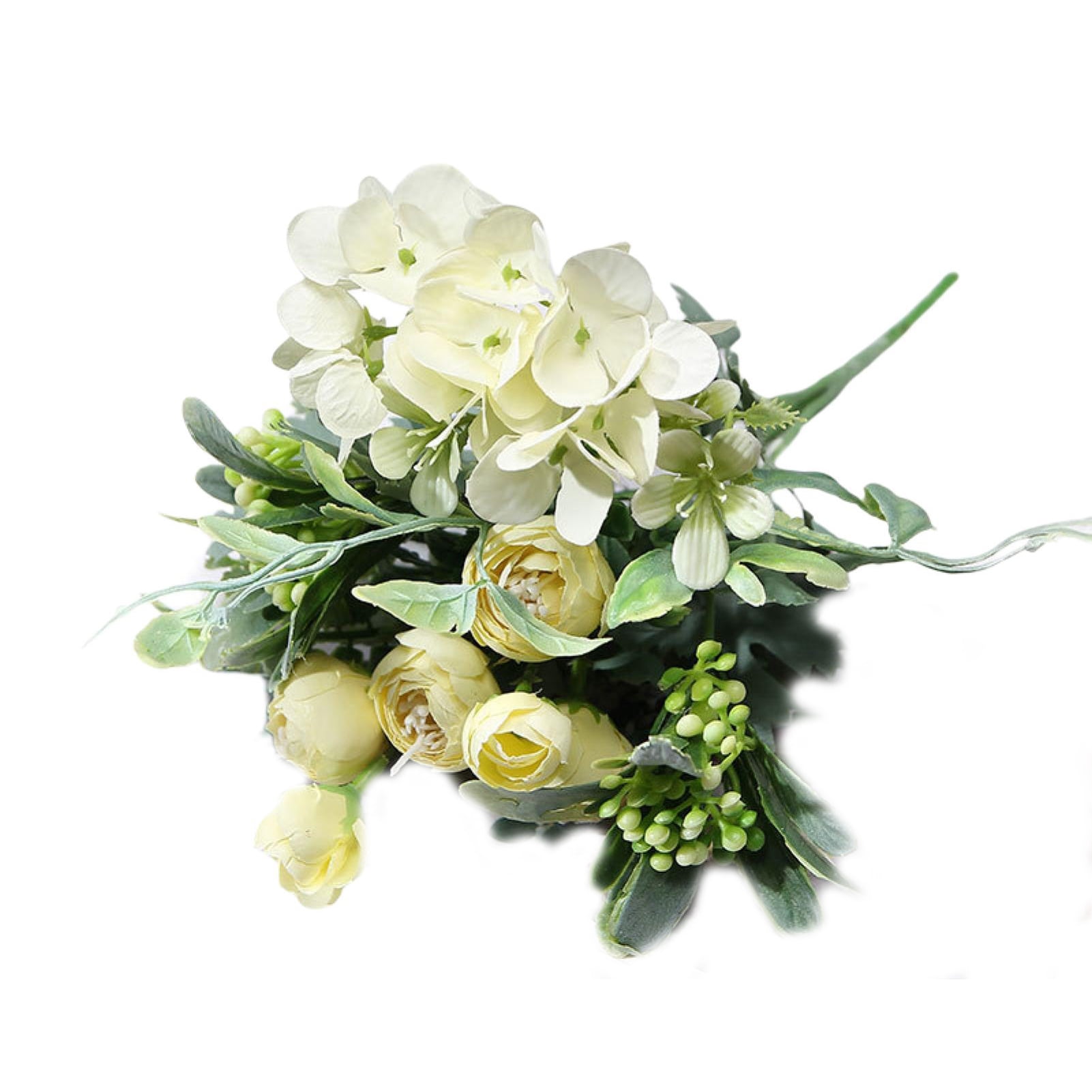 Artificial Flower Realistic No Watering Non-fading Faux Silk Nice ...