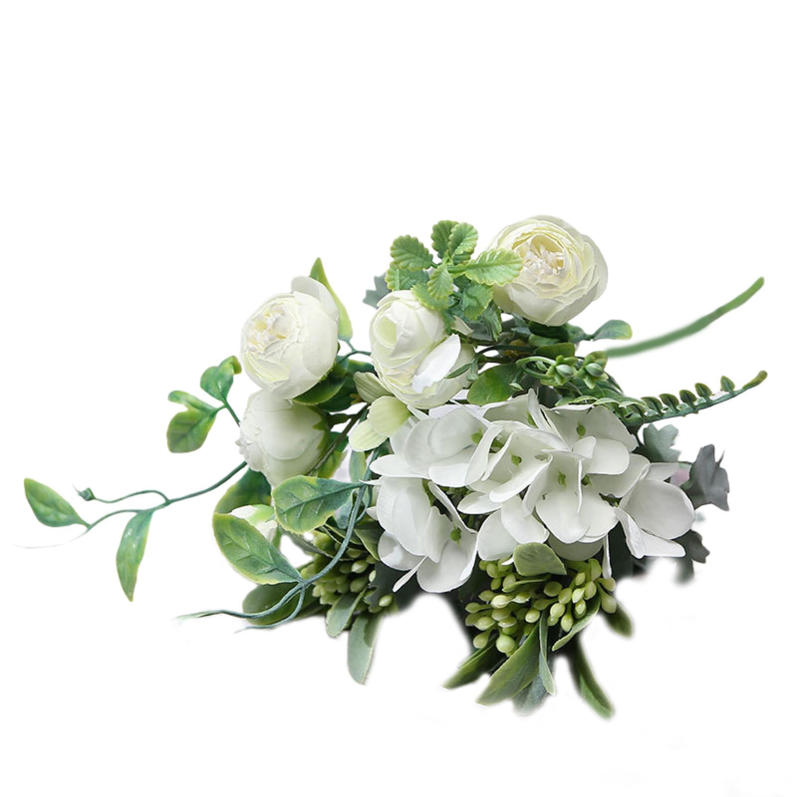 Artificial Flower Realistic No Watering Non-fading Faux Silk Nice ...