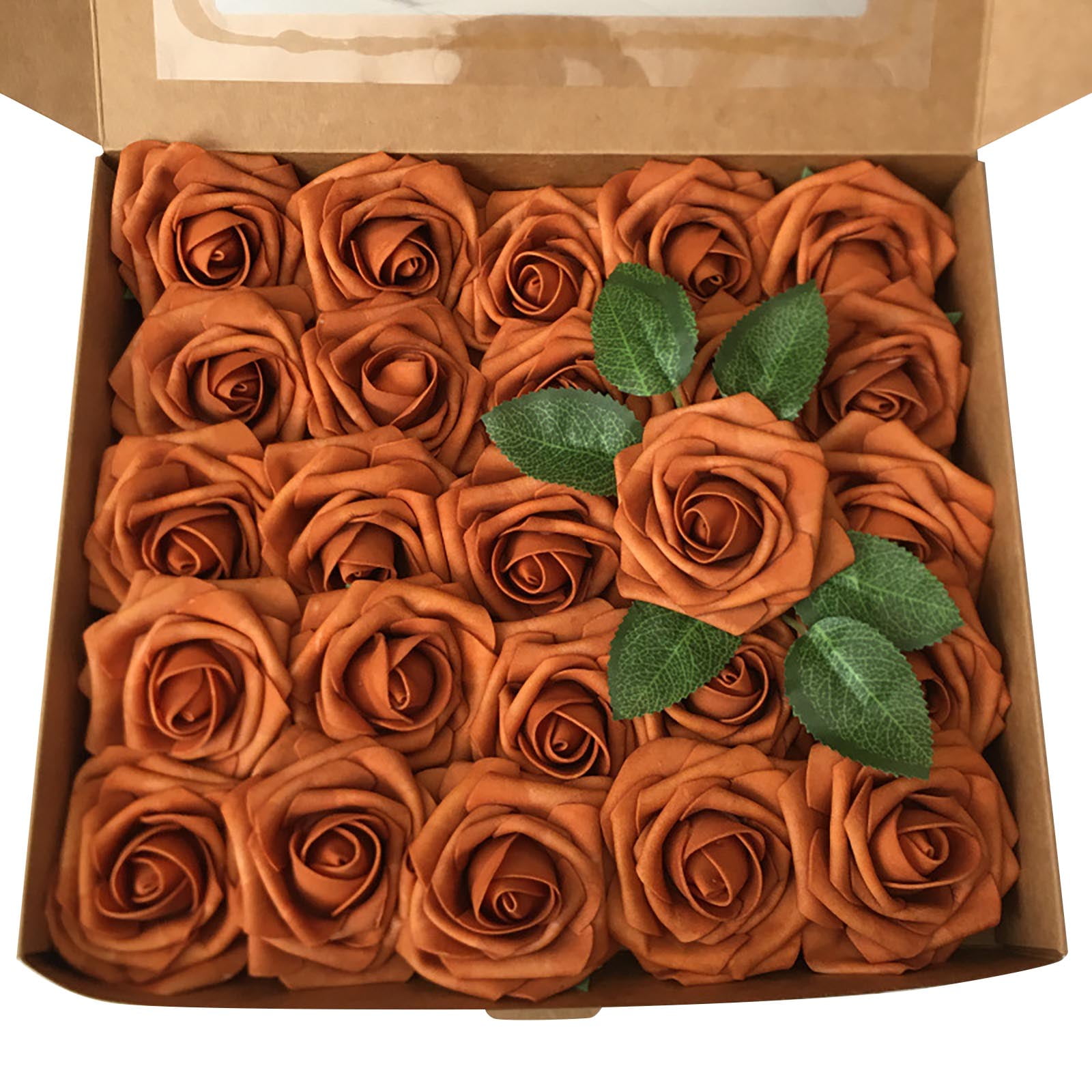 Artificial Flower Realistic Rose Faux Rose PE Foam Rose Headband Flower ...