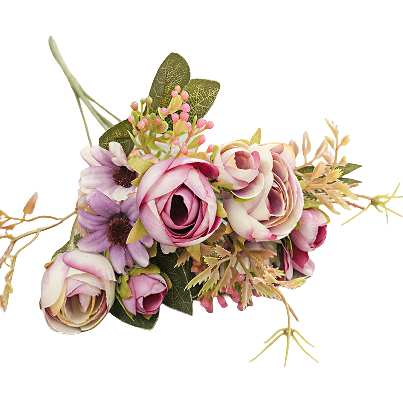 Artificial Flower Realistic Vivid Color Non-fading Not Wither Easy Care ...
