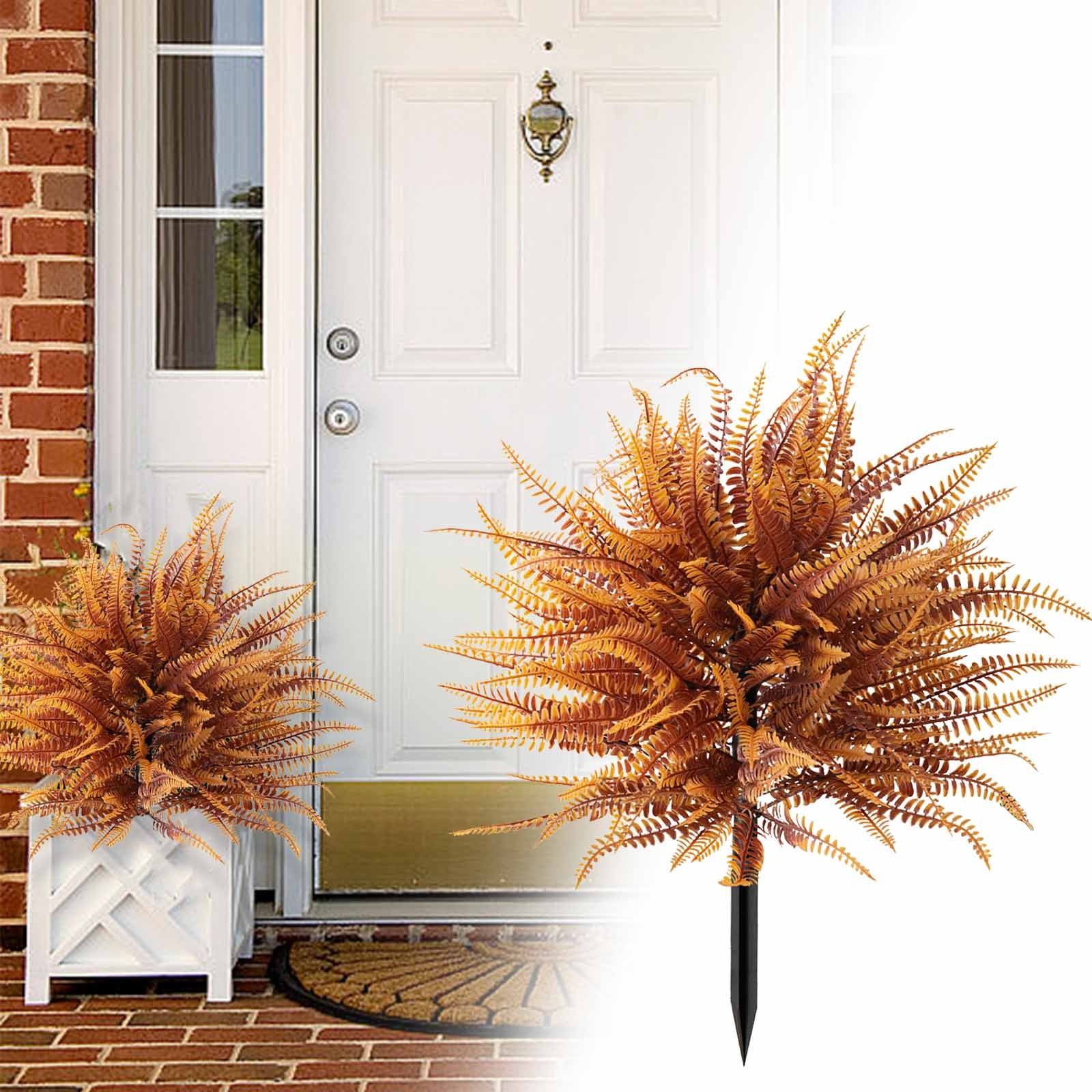 Artificial Flower Simulation Persian Leaf Pampas Grass Fern Ground ...