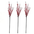 Artificial Flower Stems 55cm 3 Pack, Simulated Jasmine & Plum Blossom ...