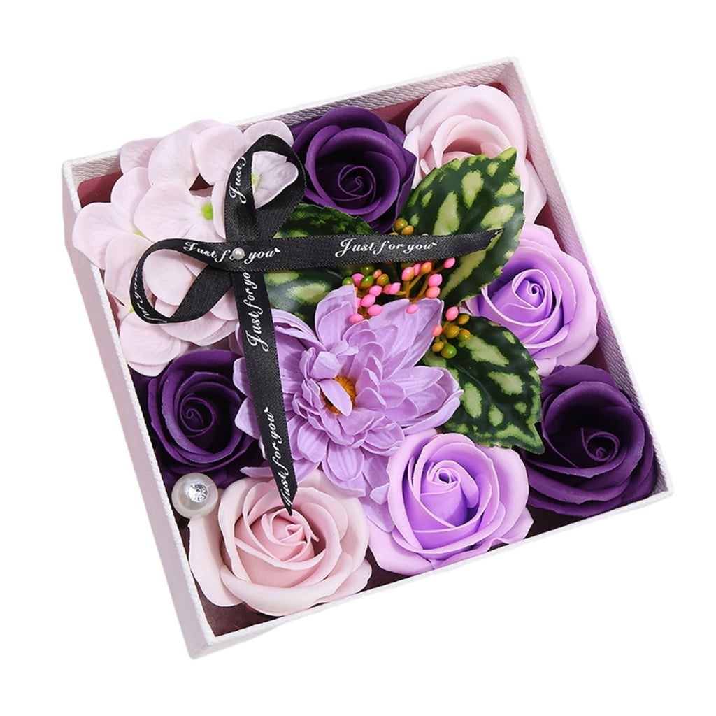 Artificial Flower Storage Box Jewelry Case Lightweighted Home ...