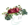 Artificial Flower Swag for Wedding Reception Backdrops Party Table ...