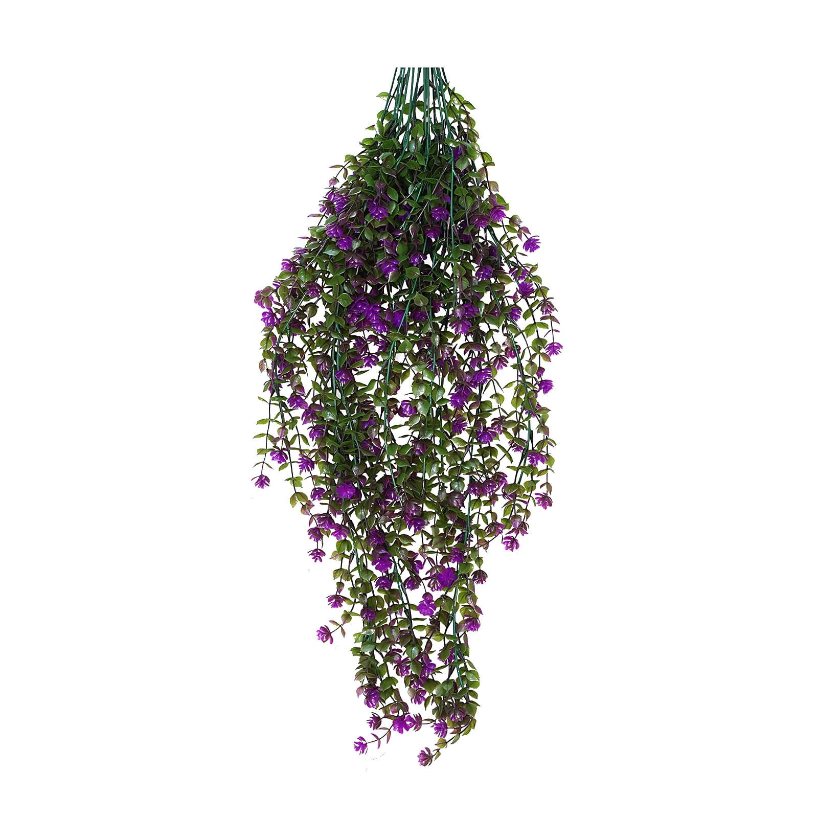 Artificial Flower Vines, Plastic Wrapping Plants, 12-Inch Length ...