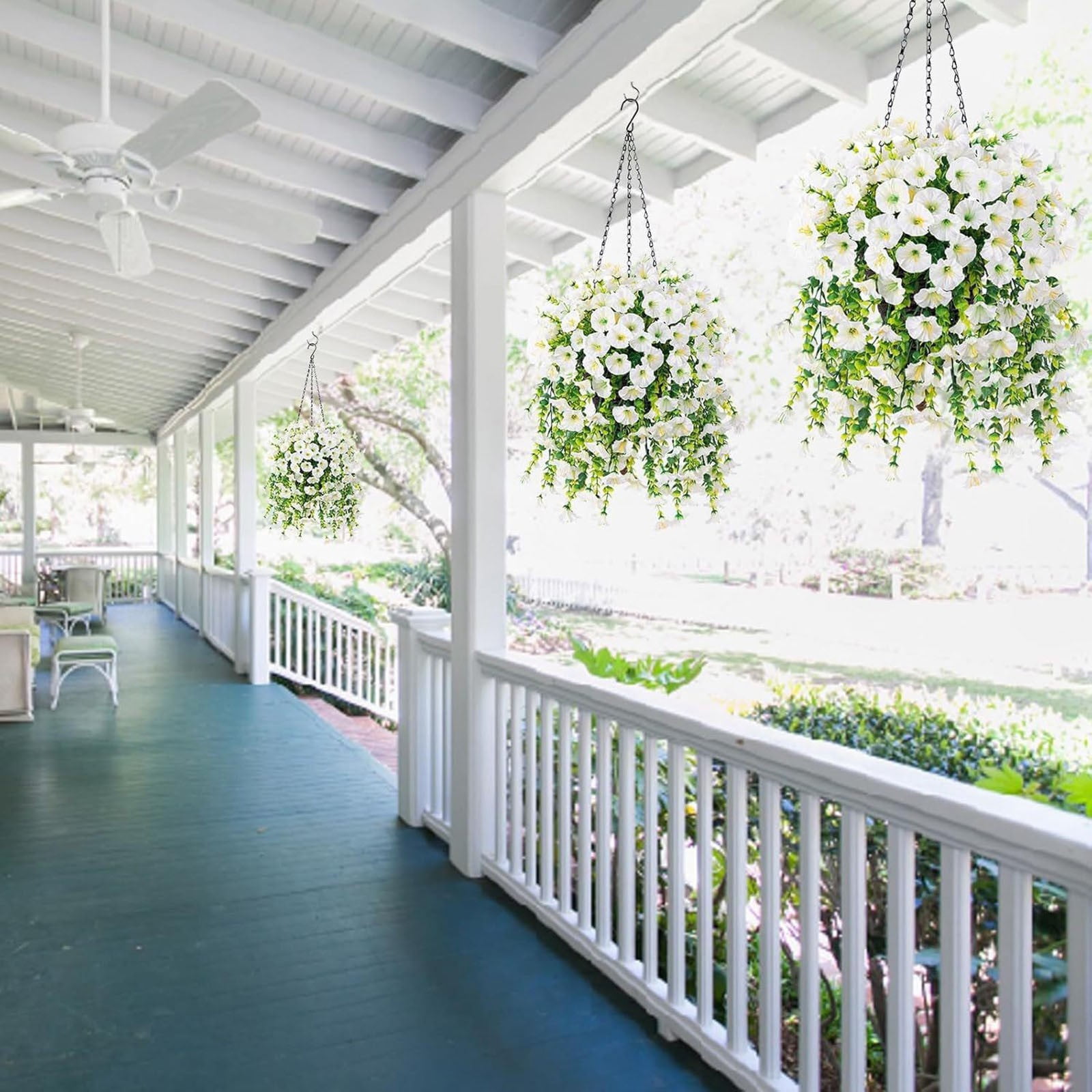 Artificial Flower Vines, Plastic Wrapping Plants, Durable Plastic Leaves, Living Room Ceiling ...