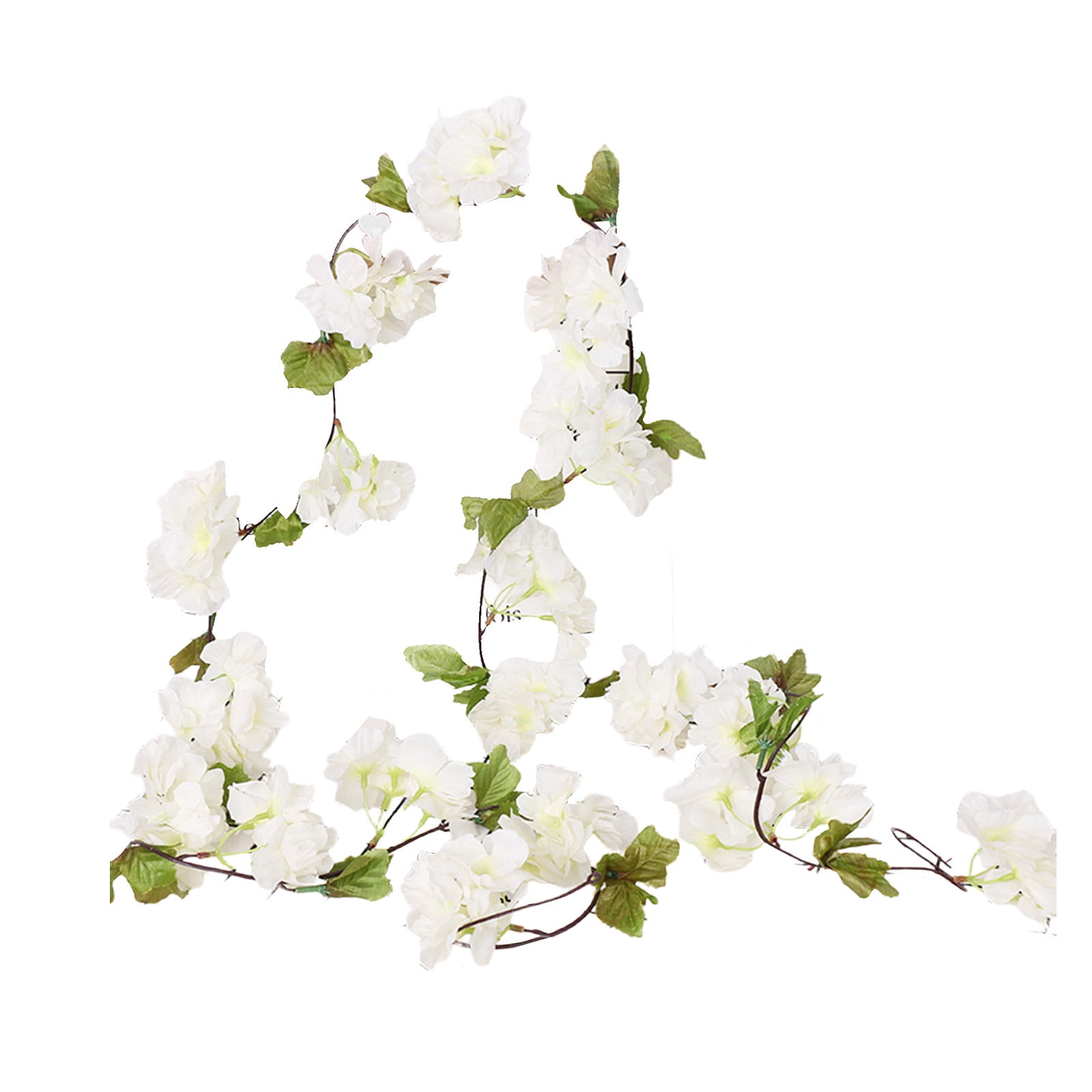 Artificial Flower Wall Hanging Decor - Flexible Silk Flower Strand for ...